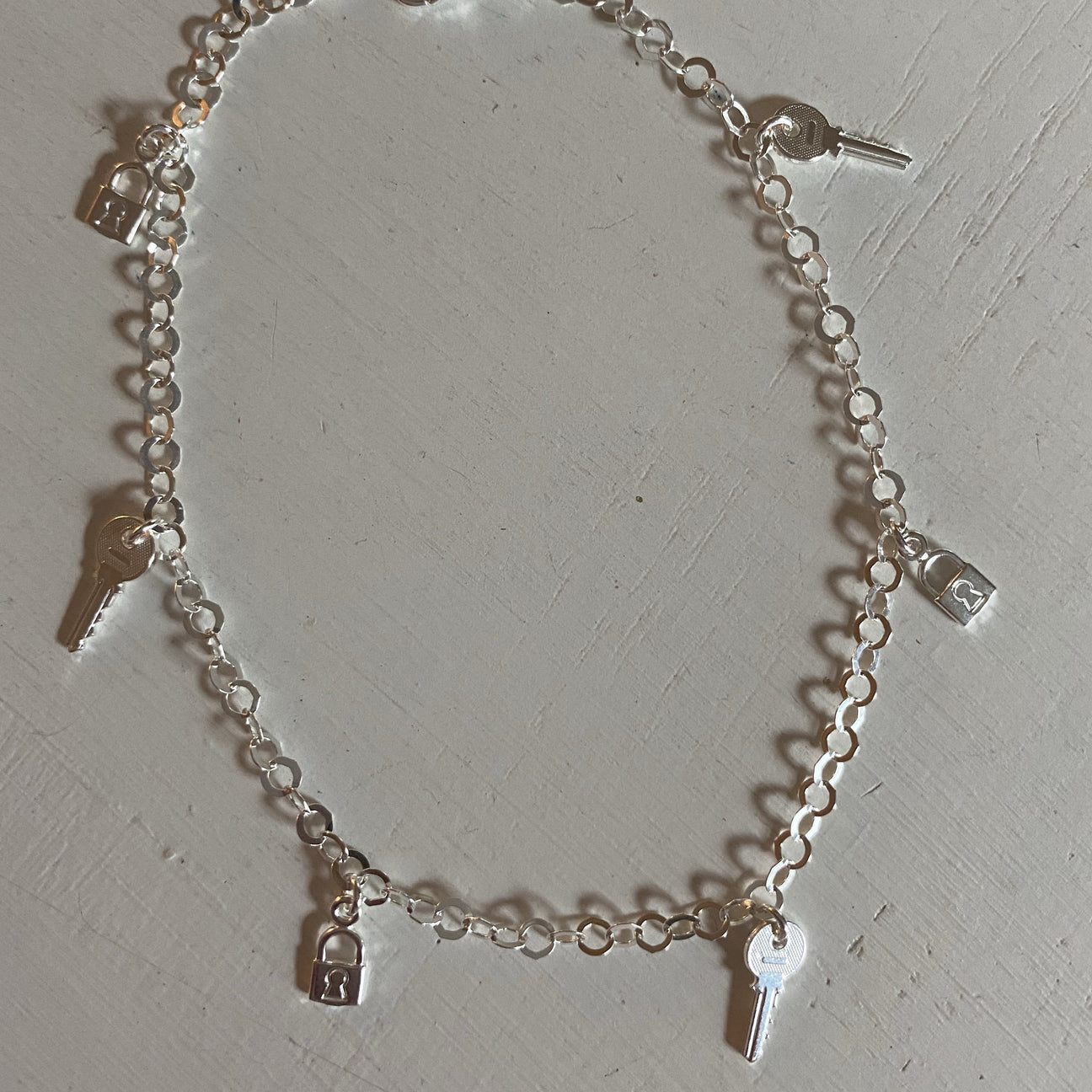 Key & Lock Anklet – LittleMsVintage